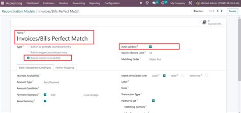Reconciliation Models Within The Odoo 16 Accounting App
