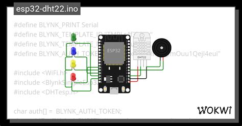 Monitor Suhu Wokwi Esp32 Stm32 Arduino Simulator