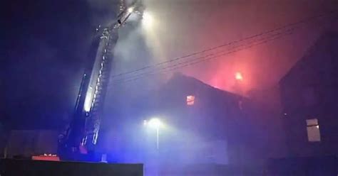 Huge Seafront Blaze Seen For Miles As Police Say Avoid The Area