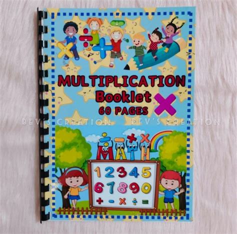 Math Mdas Booklet Addition Subtraction Division And Multiplication 120
