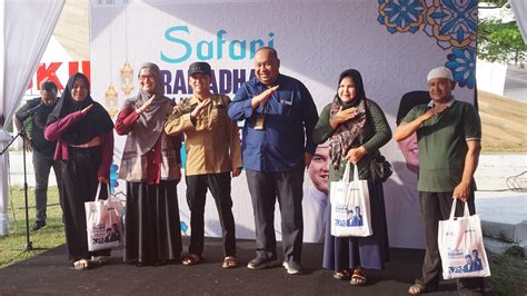 Safari Ramadan BUMN 2024 Pertamina Sediakan 1 000 Paket Sembako Murah Di Kampar