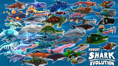 Hungry Shark Evolution All Sharks Unlocked Android Gameplay Fhd