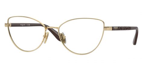 Vogue™ Vo4285 848 55 Pale Goldfull Brown Eyeglasses