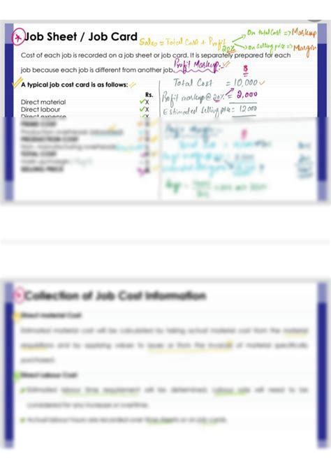 Solution Job And Batch Costing With Solved Examples Studypool