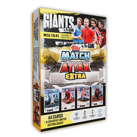 Uefa Tc Topps Match Attax Extra Champions League 20242025 Mega Tin