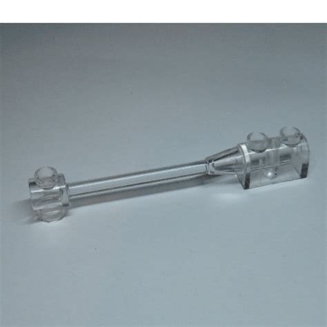 Lego Part 30359b Bar 1 X 8 With Brick 1 X 2 Curved Top End Axle Holder