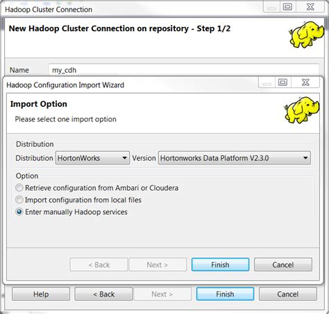 setting up the connection to your big data platform talend real time