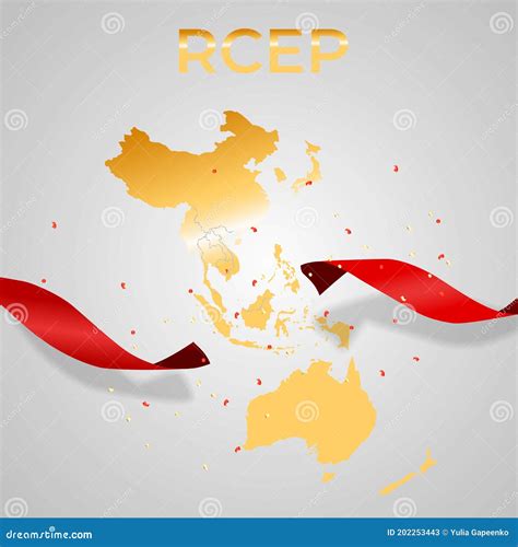 Holiday Concept Modern Regional Comprehensive Economic Partnership Rcep