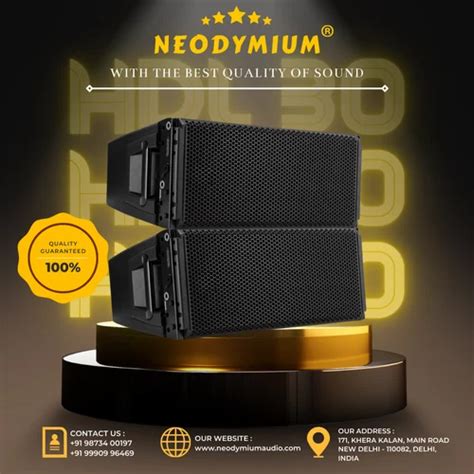 Black Hdl 30 A 1400 W At ₹ 67000pair In New Delhi Id 2853299410233