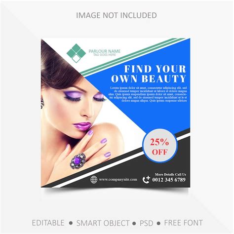 Premium Psd Psd Beauty Social Media Post