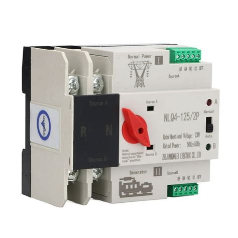 Interruptor De Transferencia Automática 2p Interruptor De Cambio