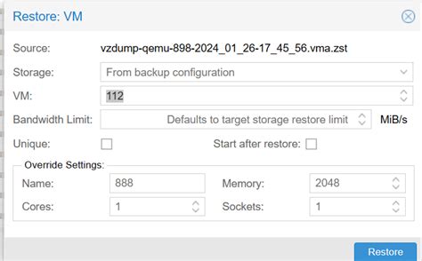 How Can You Recover A Deleted Virtual Machine In Proxmox Vinchin Backup