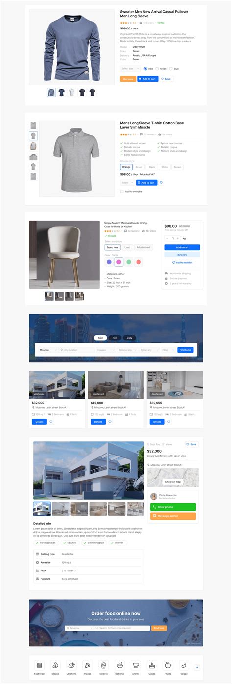 E Commerce UI Kit Behance