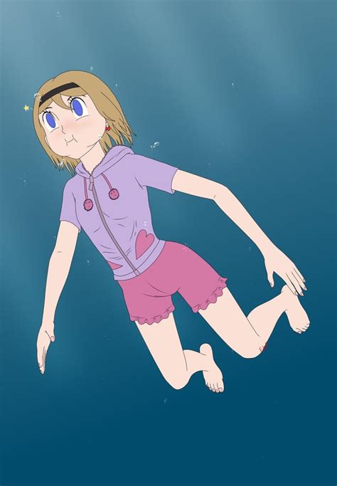 Serena Underwater In Her Pajamas Rpokegals