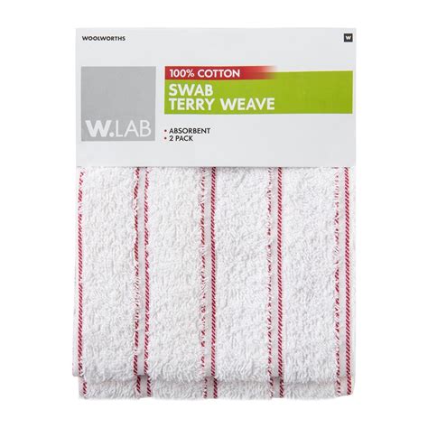 100 Cotton Terry Weave Dish Swabs 2 Pk Harrys Home Of Fine Food