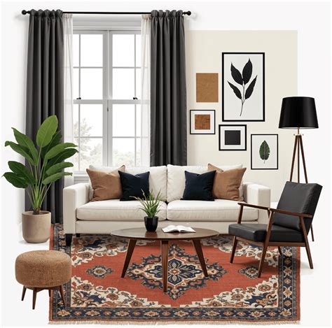 Library Mediterranean Mood Board Ideas