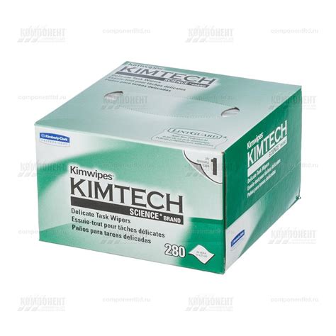 Безворсовые салфетки Kimwipes Kimtech - купить с доставкой по России