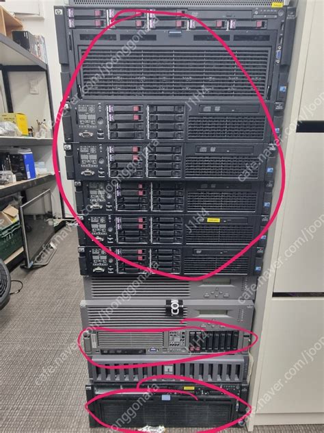 Hp 중고서버 여러대 판매합니다 데스크탑 본체 중고나라