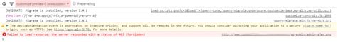 403 Forbidden Error In Wordpress Customizer Modsecurity