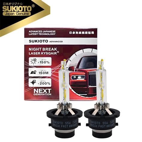 Sukioto Advance D2s Xenon Escondeu Far Is Bulbo Do Carro De D2s 55w