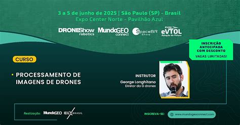 Curso Processamento De Imagens De Drones Na Droneshow Robotics 2025