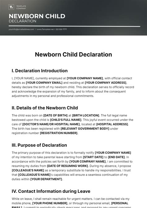 Free Declaration Of Authorized Signatory Template To Edit Online