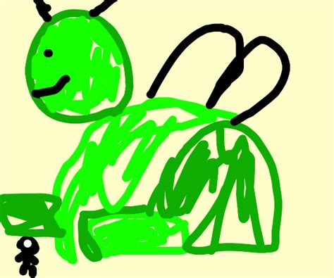 Jumbo Grasshopper Drawception