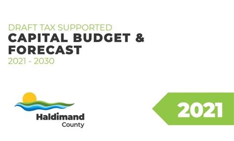 County Of Haldimand Ontario Capital Improvement Plan Citylitics