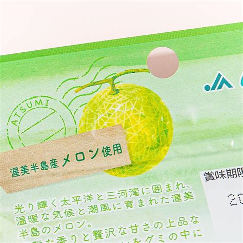 Kaneka Foods Lactic Acid Gummy Candy Atsumi Melon Japan Candy Store