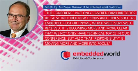 Embedded World Exhibitionandconference On Linkedin Ew23 Embeddedworld