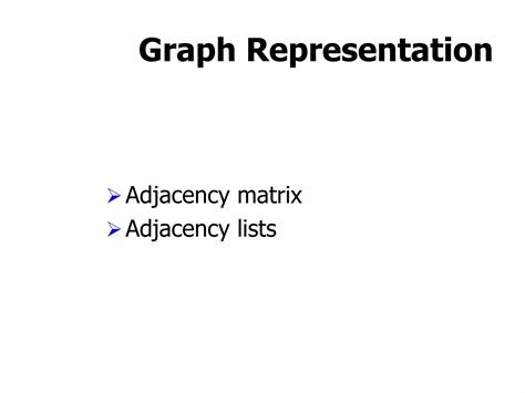Lecture 16 Graph Introduction PPT