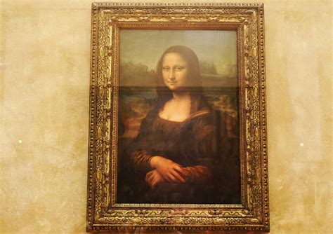 Lukisan Mona Lisa Di Museum Louvre Paris