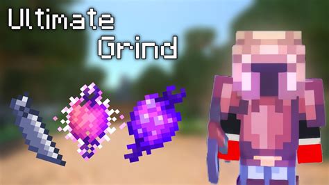 Ultimate Grind In Craftersmc Skyblock Youtube