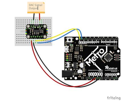Arduino Adafruit Ad5693r 16 Bit Dac Breakout Board Adafruit Learning System