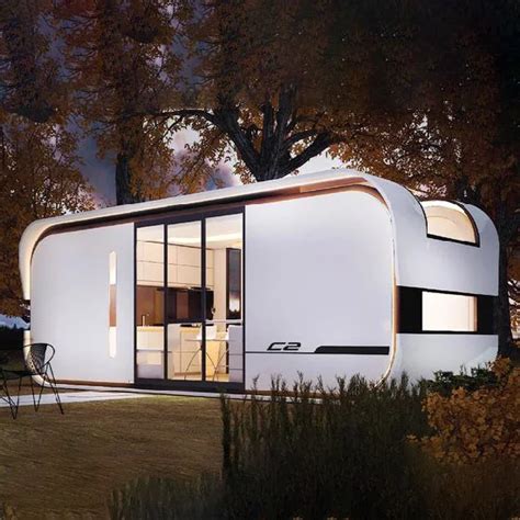 Mobile Modern Modular Prefabricated Homes Container House With Living