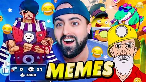 Los Mejores Memes De Brawl Stars Muy Divertidos😂 Youtube
