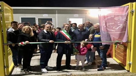 Inaugurato il nuovo impianto sportivo comunale è stato dedicato a