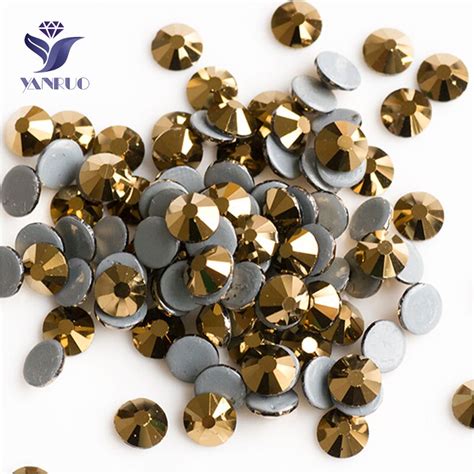 YANRUO diamantes de imitación de cristal accesorio para ropa 2058HF