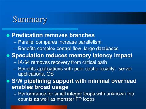 ppt epic architecture explicitly parallel instruction computing