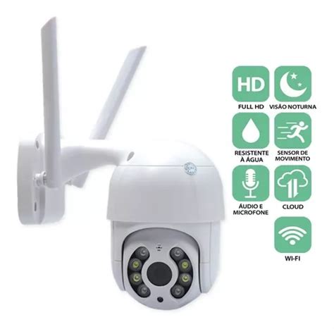 Câmera Ip Icsee Prova D água Infravermelho Externa Wifi Hd Frete grátis