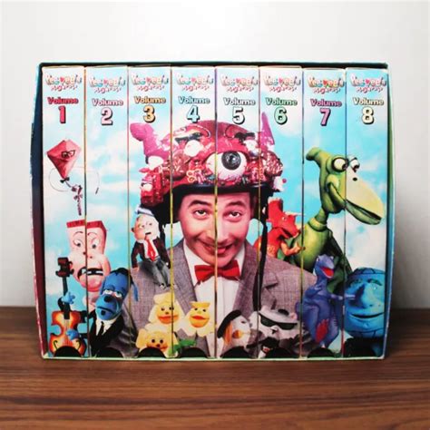 Vintage Pee Wee Herman Pee Wees Playhouse Vhs Tapes Vol 1 8 Box Set