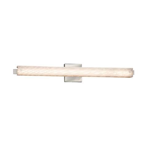 Justice Designs Fsn 8685 Weve Nckl Led Linear Bath Bar Fusion
