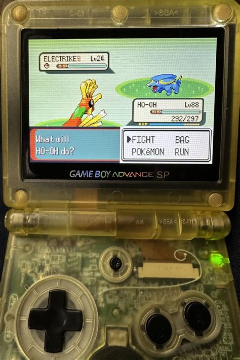 Gen3 Random Shiny While Leveling Up My Colosseum Ho Oh Rshinypokemon