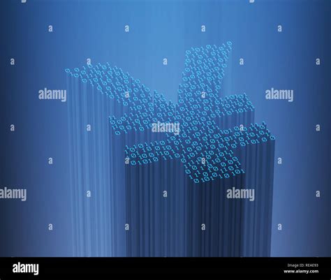 Network Digital Binary Technology Programming And Network Code Data Transmissionrenminbi