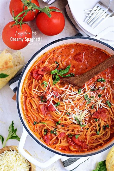 Easy One Pot Spaghetti Recipe Video Tidymom®