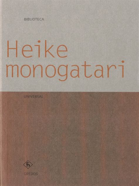 Heike Monogatari Gredos Ed Text Pdf