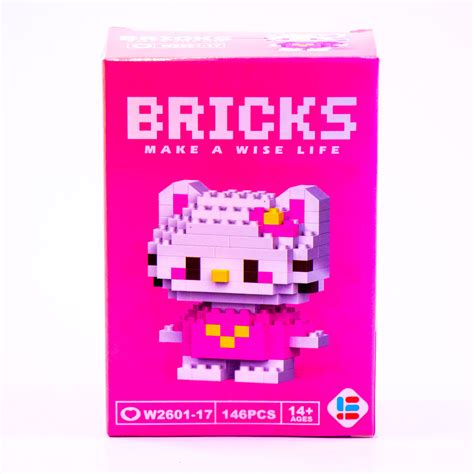 Hello Kitty Bricks By Jigsawfy 146 Pieces Jigsawfy