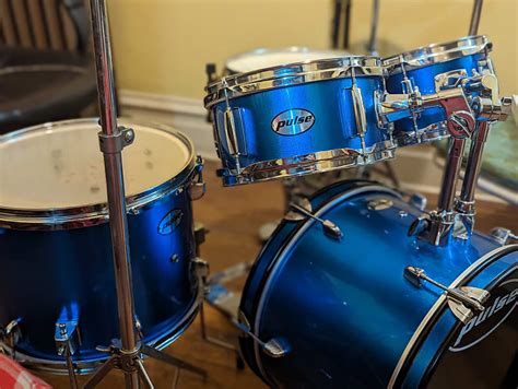Real Drum Set Jr Size Core 4 Piece Shell Pack Pulse Drums Reverb