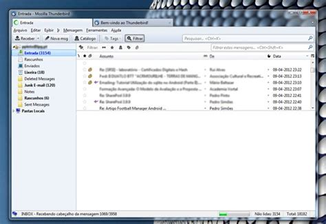 Thunderbird 13 O Melhor Cliente De E Mail Gratuito