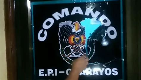 Irrumpen Una Estación Policial De Guarayos Y Liberan A Dos Acusados De
